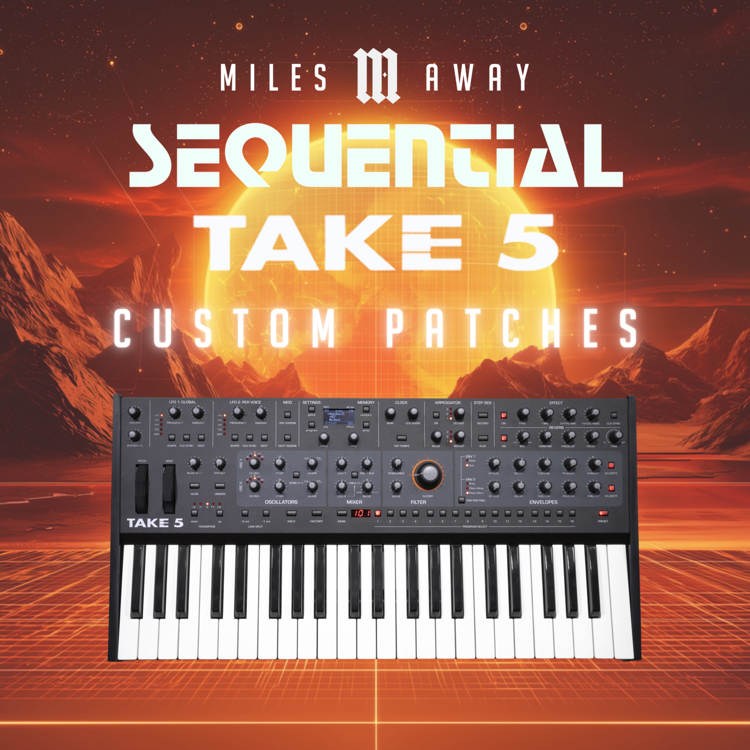 48 Custom Patches for Sequential TAKE 5 by Miles Away – Miles Away Music